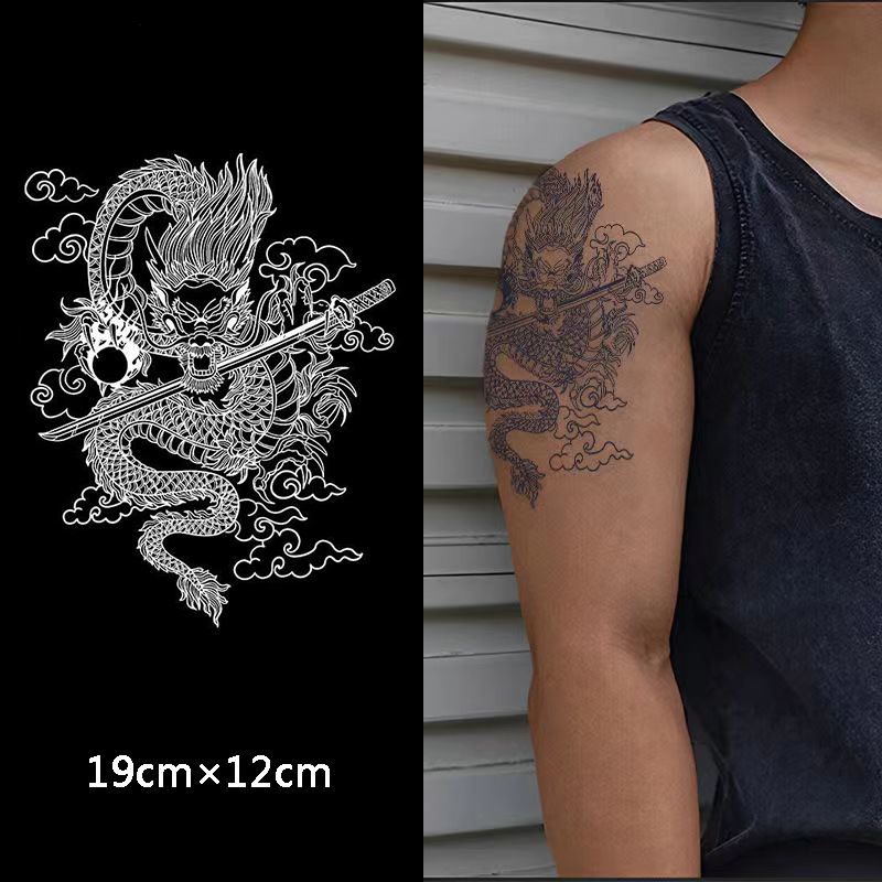 【COCO Magic tattoo】สติกเกอร์รอยสักชั่วคราว กึ่งถาวร กันน้ํา ติดทนนาน 15 ...