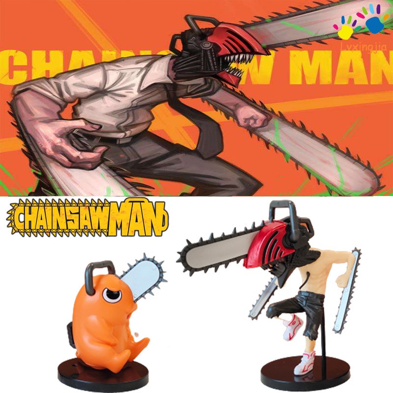 Chainsaw Man 2pcs Figure Toys Denji Pochita Model Kids Gift Ddecoration ...