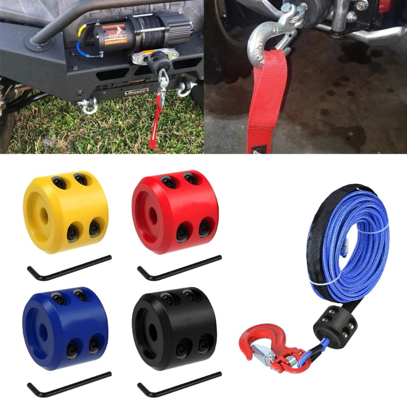 Sup Winch อุปกรณ์เสริมเชือกสายไฟยาง Plug- Car Protector Stopper ดูดซับแรงกระแทก | Shopee Thailand