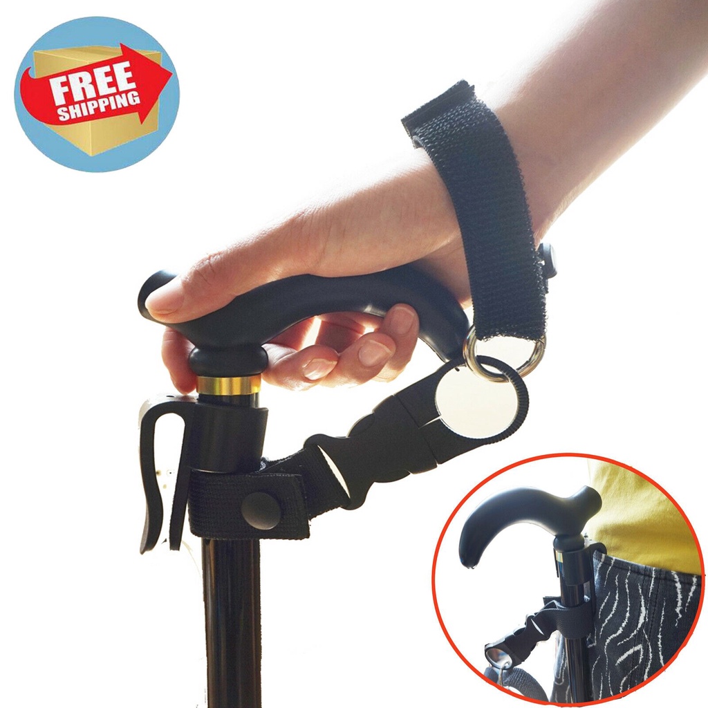 lk6 เดิน stick Cane ผู้ถือและสายคล้องข้อมือเดิน sticks และ canes 7/8 ...