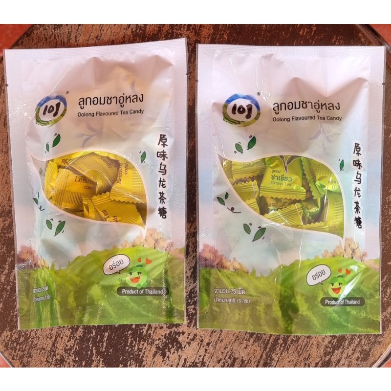 ลูกอมชาอู่หลง ดอยแม่สลอง (Oolong candy) | Shopee Thailand