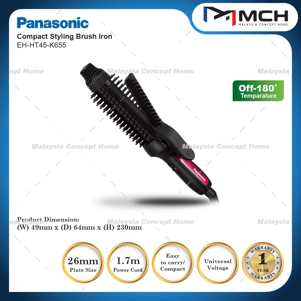 Panasonic EH-HT45-K655 แปรงหวีผม ขนาดกะทัดรัด | Shopee Thailand
