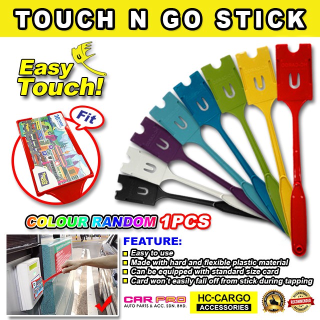 Touch N GO STICK Easy TOUCH AND GO TOLL STICK TOL STICK 35CM (เลือกสี ...
