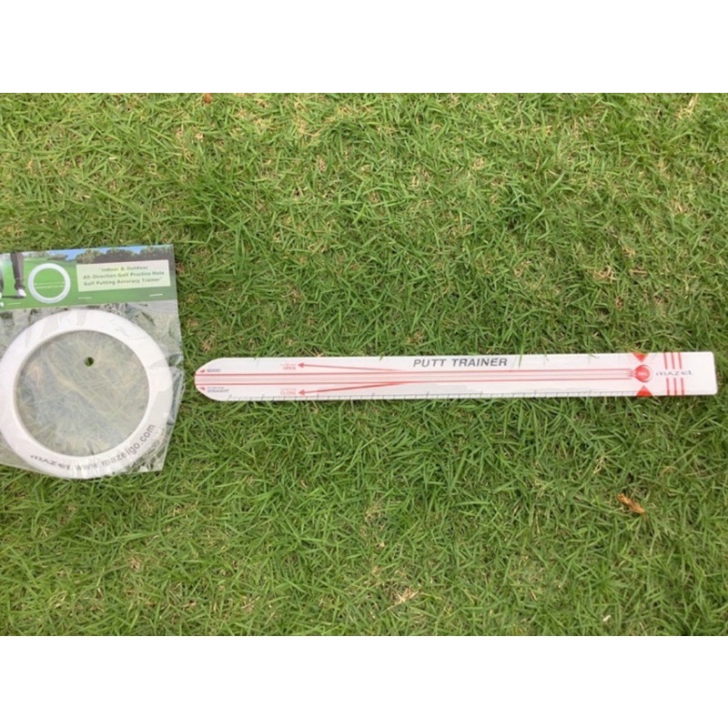 อุปกรณ์ฝึกซ้อมพัตต์ MAZEL Golf Putting Alignment Rail | Shopee Thailand