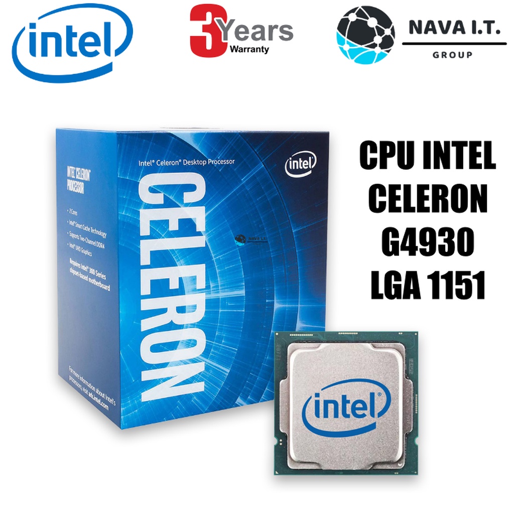 ⚡️กรุงเทพฯด่วน1ชั่วโมง⚡️ INTEL CELERON G4930 LGA 1151 CPU (ซีพียู ...