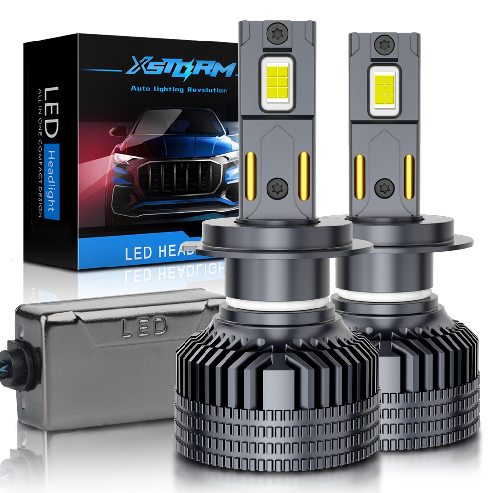 Xstorm ไฟหน้ารถยนต์ LED 140W H4 H1 H7 H11 9005 HB3 9006 HB4 9012 HIR2 ...