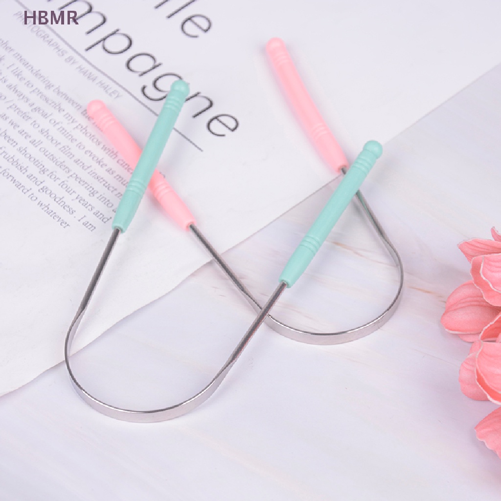 [HBMR] ที่ขูดลิ้น สเตนเลส ทําความสะอาดช่องปาก กวาด เพื่อสุขภาพ HL ...