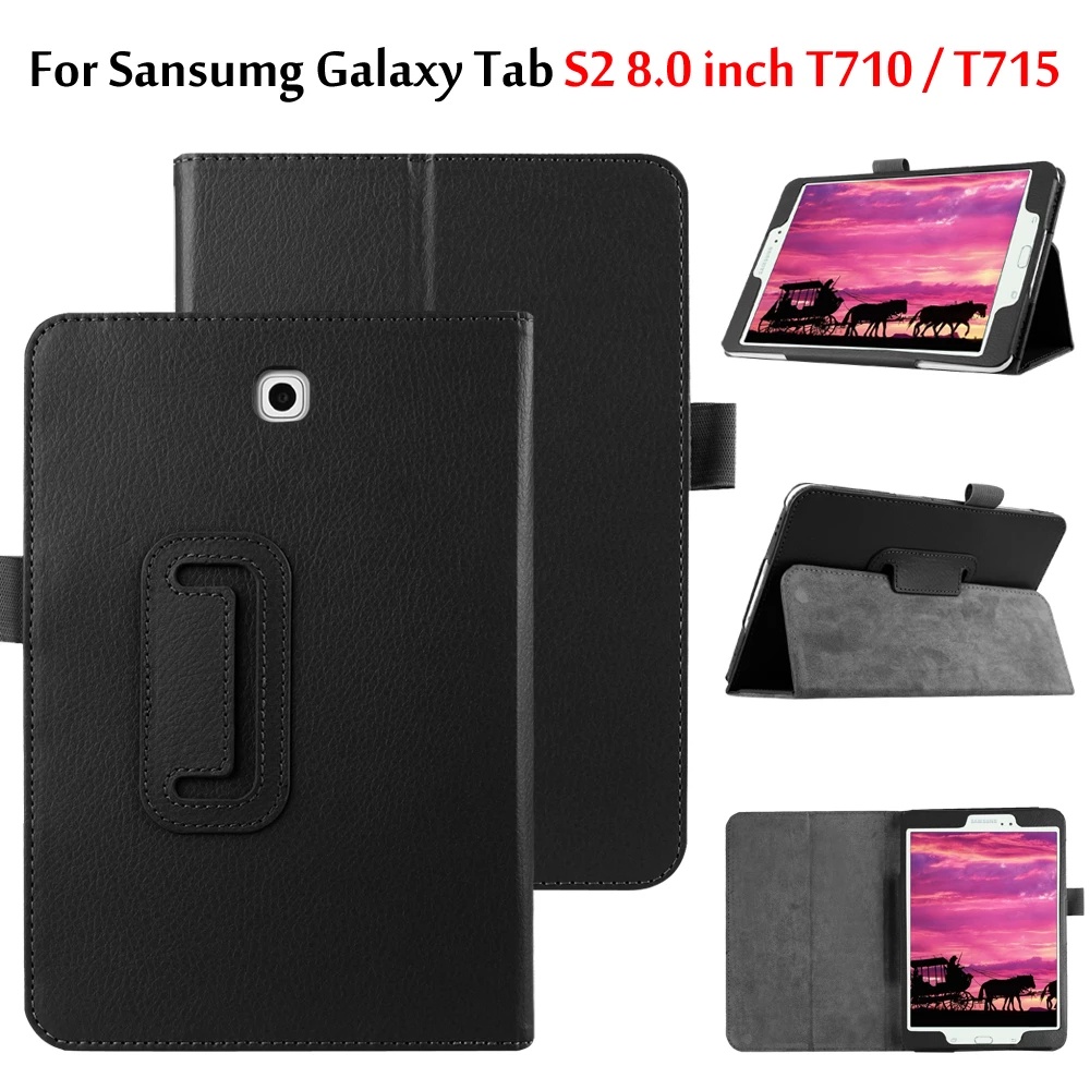 For Samsung Galaxy Tab S2 8.0 inch T710 T713 T715 T719 T719Y SM-T710 Folio Case Stand Magnetic ...