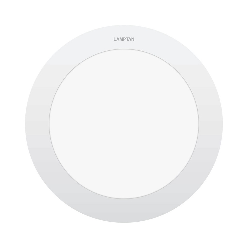 โคมดาวน์ไลท์หน้ากลม 5 นิ้ว LED 9 วัตต์ Daylight LAMPTAN รุ่น Slim Alu ...