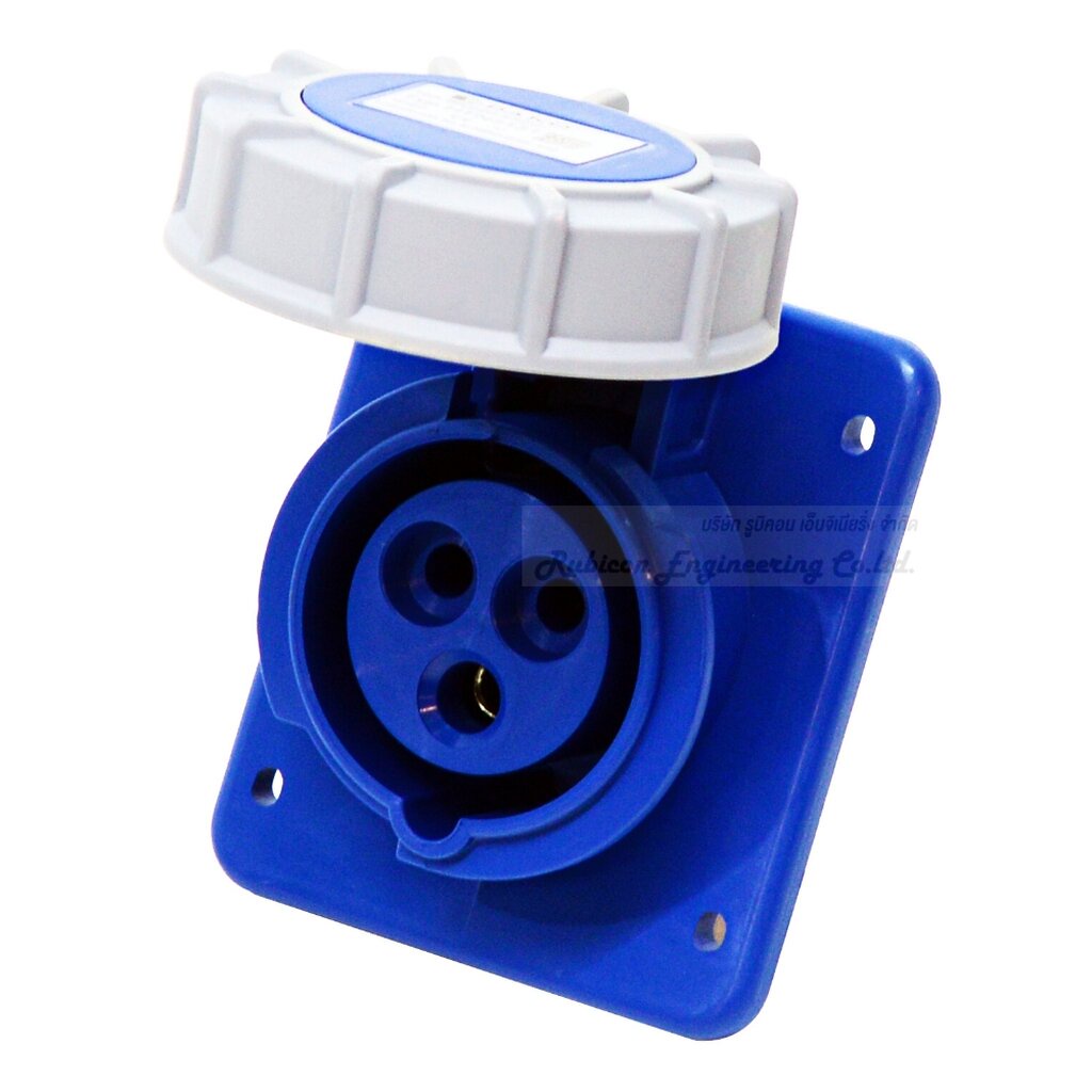 HTN 3131 เต้ารับฝังเฉียงกันน้ำ (2P+E) 16A IP67 DAKO | Shopee Thailand