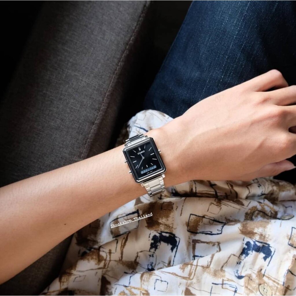 นาฬิกาผู้ชาย Casio รุ่น MTP-B205D-1E คาสิโอ | Shopee Thailand