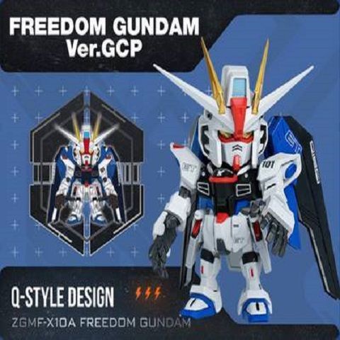 BANDAI 【ของแท้】กล่องสุ่ม ฟิกเกอร์ โมเดลกันดั้ม Qmsv-mini Freedom ...