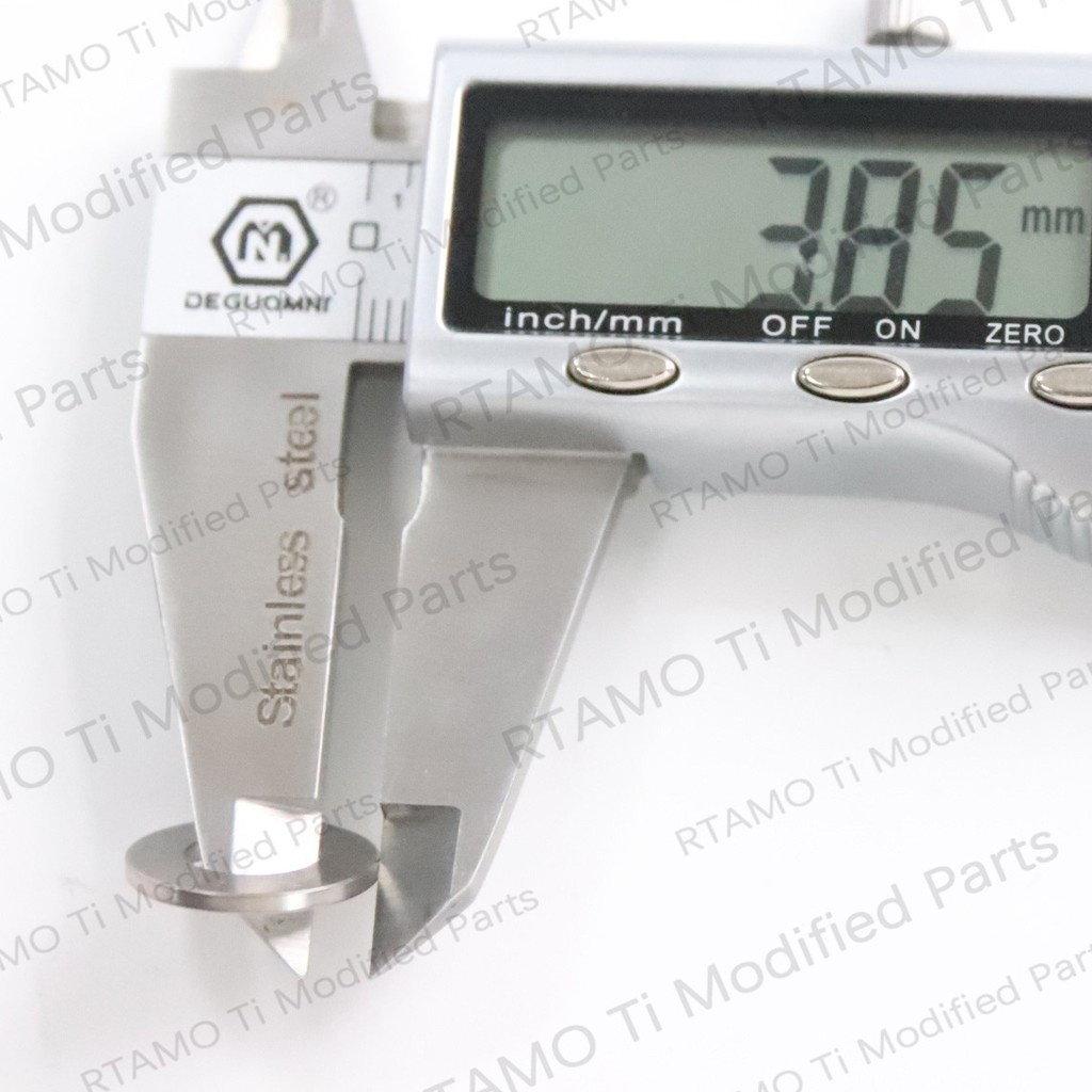 ต้นฉบับ☾♘Rtamo แหวนโลหะผสมไททาเนียม M4-M10 เบอร์6,7,8,10,12,14,17 แหวนเรียน, แหวนน๊อต, แหวนโลหะ ...