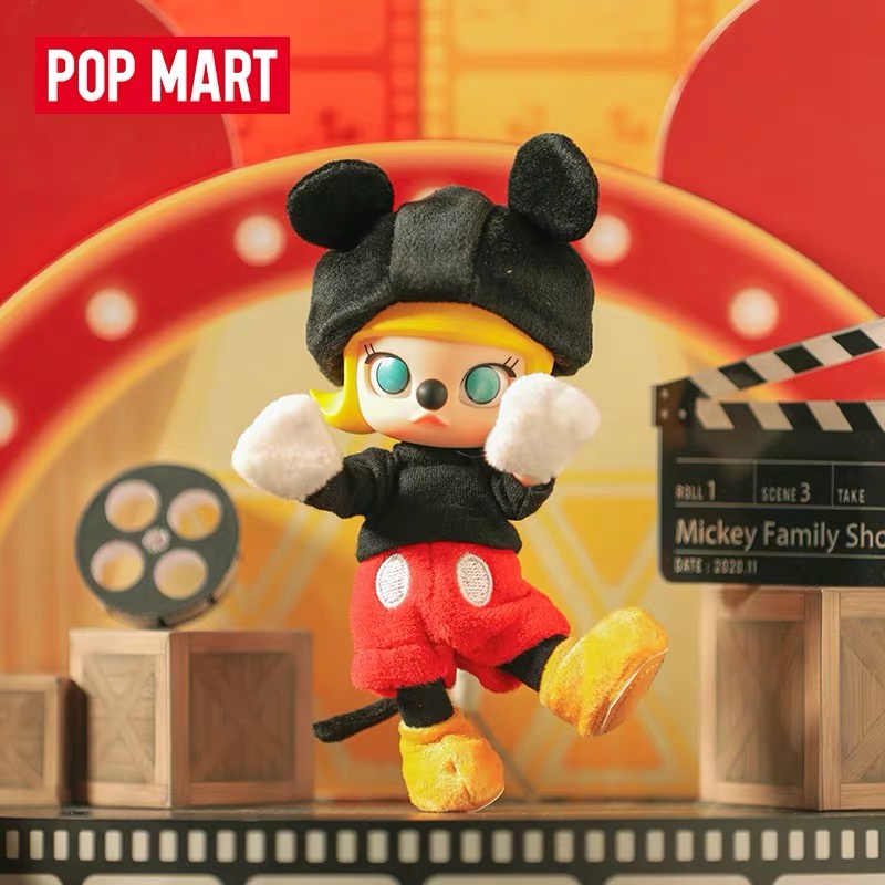 พร้อมส่ง ตุ๊กตาฟิกเกอร์ Popmart Popmart Jasmine Molly Mickey Minnie Bjd 3491
