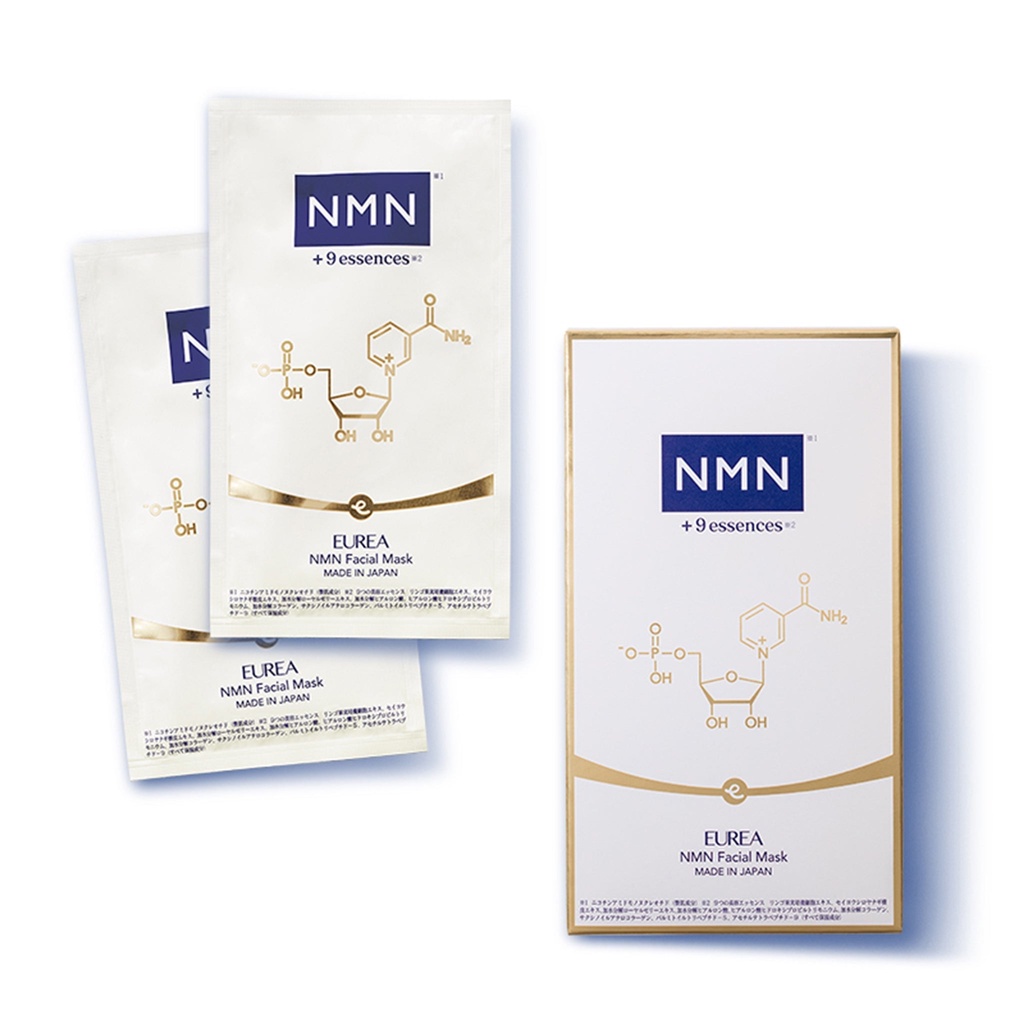 Eurea Facial Mask 2 ชิ้น / 100% มาสก์หน้า Nmn ผลิตในญี่ปุ่น / มาสก์หน้า ...