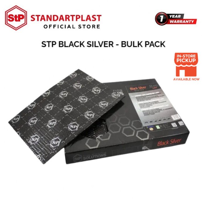 STP Black Silver - เสียงยกเลิกเสียงรบกวนแบบกันเสียงในรถยนต์ การลดความ ...