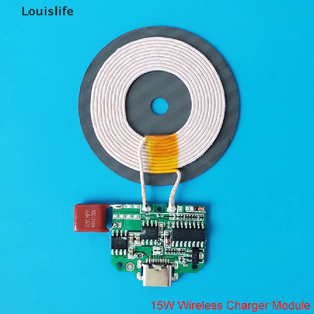 Llph โมดูลส่งสัญญาณชาร์จไร้สาย 15W Qi พร้อมกล่อง PCBA DIY Type-c Port LLP | Shopee Thailand