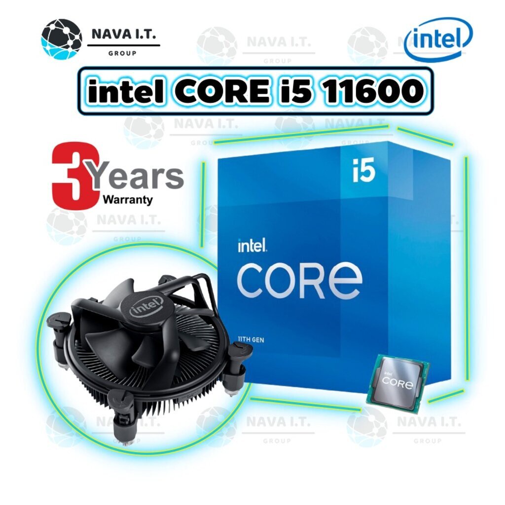 ⚡️กรุงเทพฯด่วน1ชั่วโมง⚡️ INTEL CPU CORE I5-11600 2.8 GHZ 6C/12T LGA1200 ...