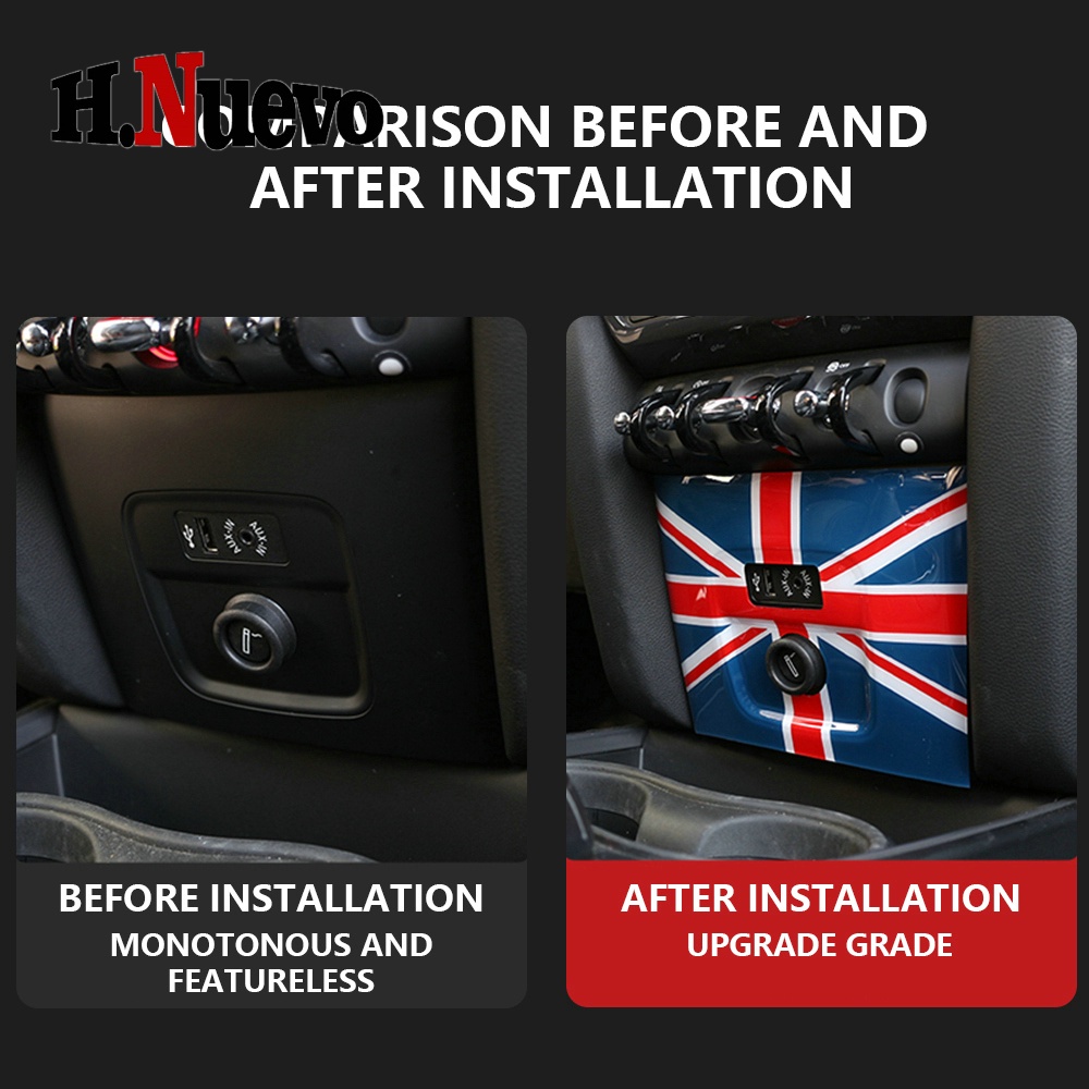 แผงที่จุดบุหรี่ในรถยนต์ USB AUX สําหรับ Mini F60 Cooper S JCW ONE ...