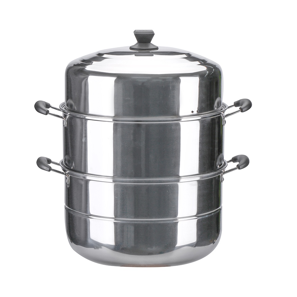 ชุดหม้อซึ้งนึ่งสเตนเลส ขนาด ชั้น 3 38ซม.Steamer SetSet 38cm 3Tier | Shopee Thailand