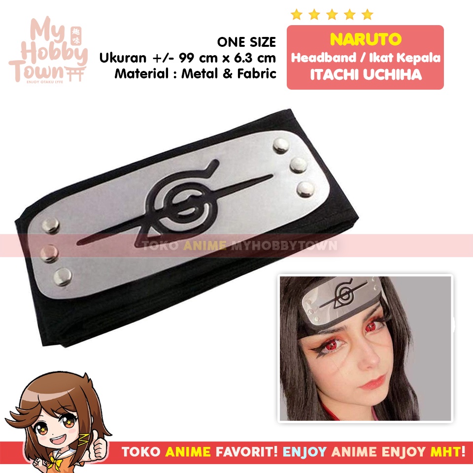 Naruto Konoha Scribbable / Itachi / Konoha Missing Ninja ที่คาดผมอนิเมะ ...