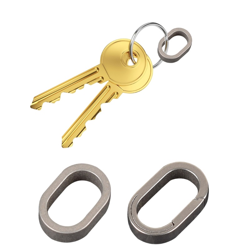 To Quick Release พวงกุญแจคลิปแหวนด้านข้าง Pushing Key แหวนปิดพวงกุญแจ ...