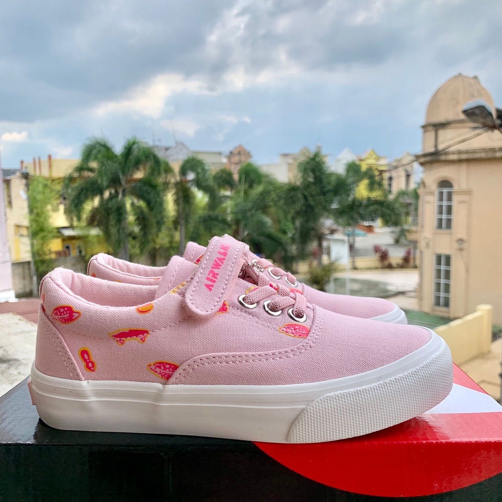 Airwalk KIDS GIRLS รองเท้า AIRWALK REECE JR และ SPENCER JR PINK WHITE ...