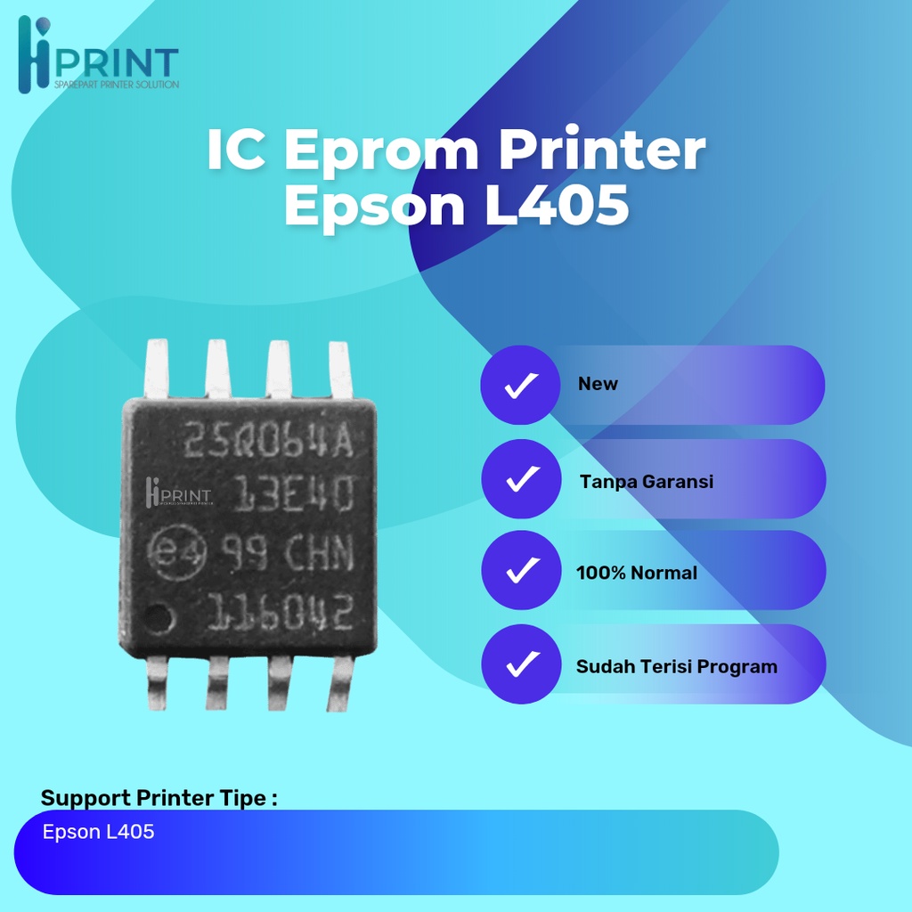 Ic Eprom เครื่องพิมพ์ Epson L405 25Q064, IC Eeprom Epson L405, IC ...
