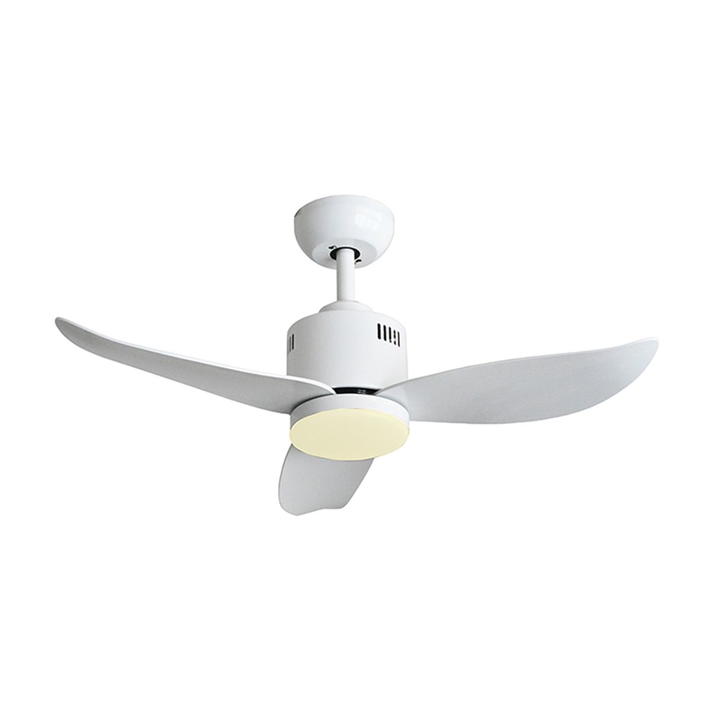 พัดลมโคมไฟเอบีเอส (รีโมตคอนโทรล) WIN FAVOUR รุ่น DC39(WH) ขนาด 36 นิ้ว ...