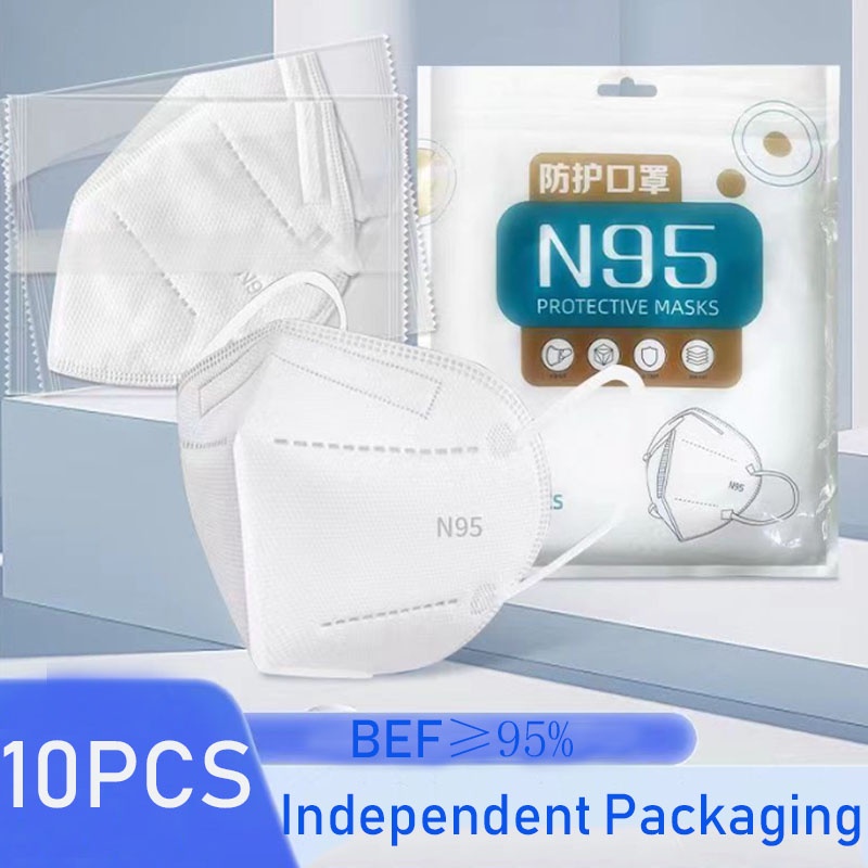 หน้ากากอนามัย N95 5 ชั้น N95 N95 5 ชั้น ใช้ซ้ําได้ 10 ชิ้น ต่อถุง | Shopee Thailand