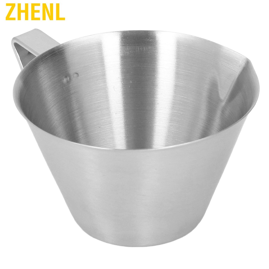 Zhenl Coffee Measuring Cup Stainless Steel 100 ML Scale Measurer Tool ...