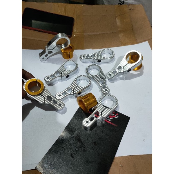 Cnc Bracket/ ด้านหน้า FORK STABILIZER Mount CNC Axle 26/30/31/33 ...