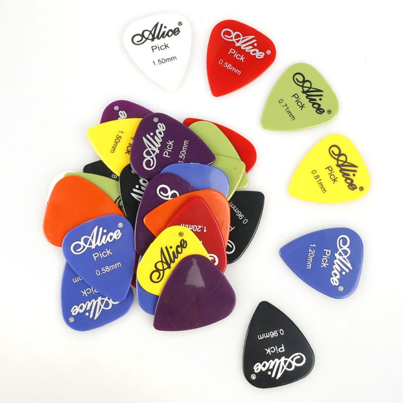Alice Guitar Pick 0,5mm to 1.5mm Guitar Pick Unit Guitar Pick | Shopee ...