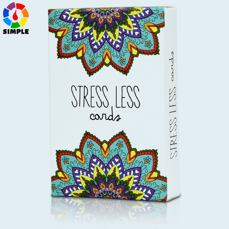Stress Less Cards - 50 Mindfulness & Meditation Exercises - Helps ...