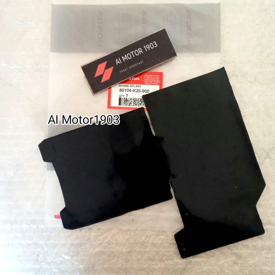 ยาง SPLASH GUARD UNDER SPAKBOR REAR BEAT FI OLD 80104-K25-900 | Shopee ...