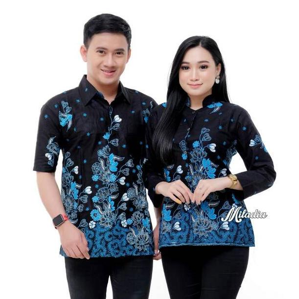 ☯ C98 Maura Couple - Sania Ruffle Batik Couple ori Sogan หญิงตั้งครรภ์ ...