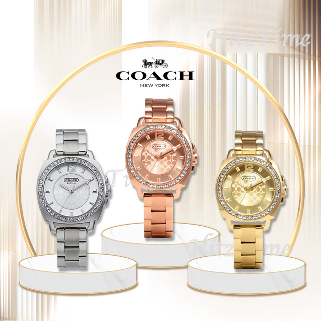 นาฬิกา COACH นาฬิกาข้อมือผู้หญิง แบรนด์เนม ของแท้ รุ่น 14501701 COACH ...
