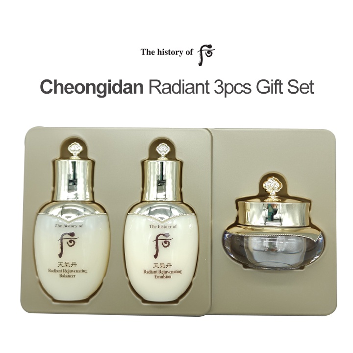 The history of Whoo Cheongidan Radiant 3pcs Gift Set / Balancer ...