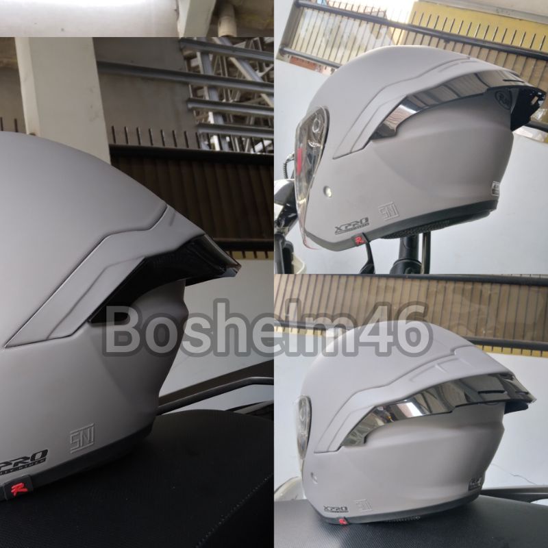 อุปกรณ์เสริม SPOILER R-SIX RSIX XPRO DARKSMOKE HELMET - หมวกกันน็อค ...