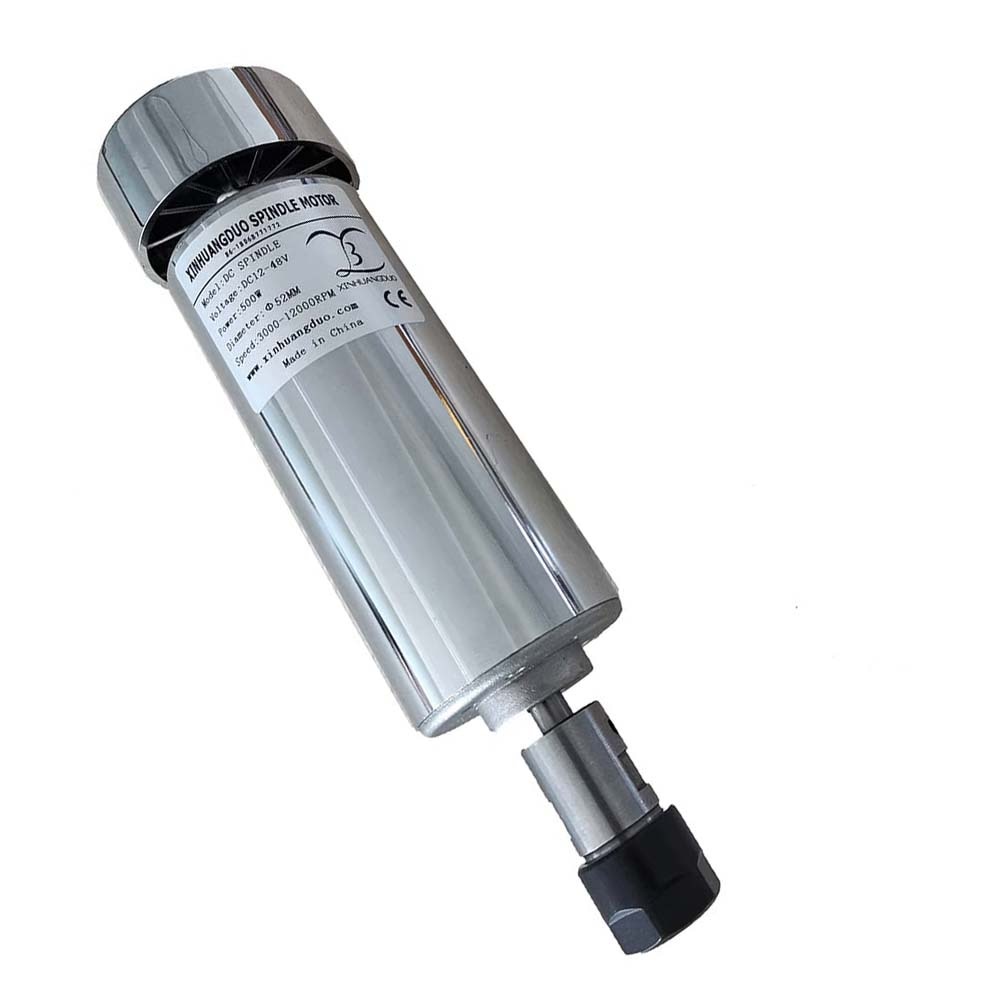 g_2 CNC แกน500W Air Cooled มอเตอร์แกน0.5KW ER11/ ER16 Collet DC 0-48V ...