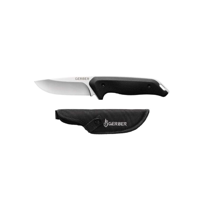 GERBER MOMENT FIXED LARGE DROP POINT - BLACK | Shopee Thailand