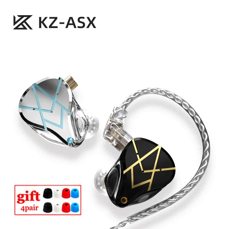 Kz ASX 20BA Units HIFI ชุดหูฟังอินเอียร์ ตัดเสียงรบกวน KZ ZAX AST ZSX CA16 | Shopee Thailand