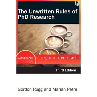 หนังสือ กฎการวิจัยของ PhD ฉบับ 3 โดย Gordon Rugg | Shopee Thailand