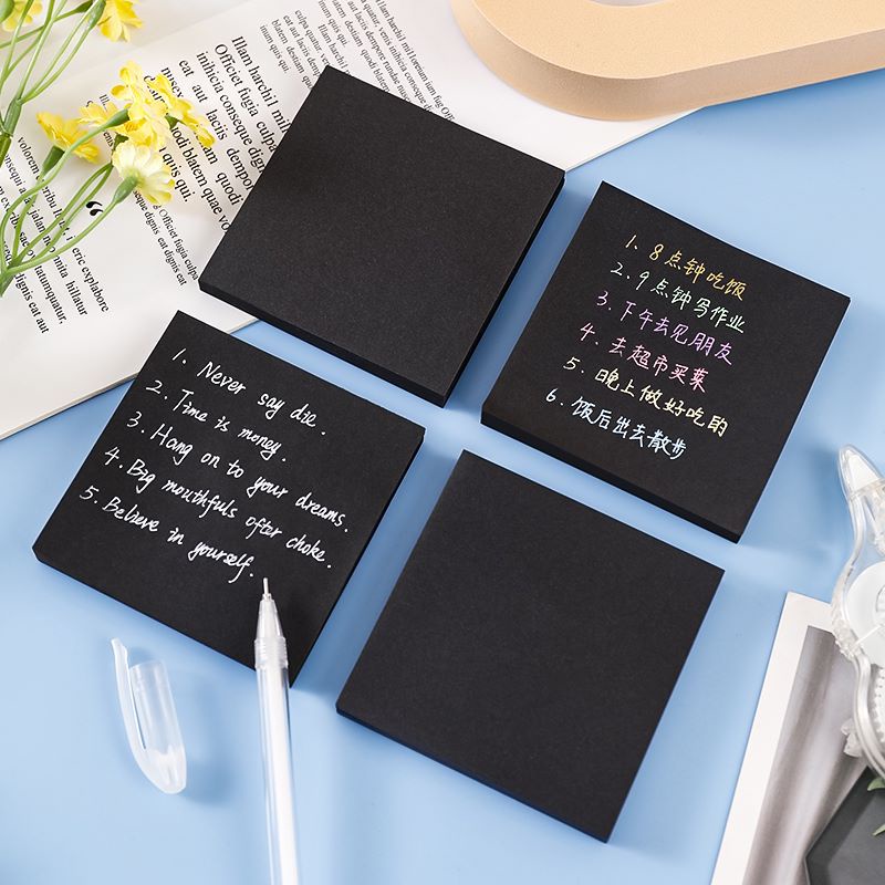 50 แผ ่ น Sticky Notes Self-Stick Notes Pads Easy Post Notes สําหรับ ...