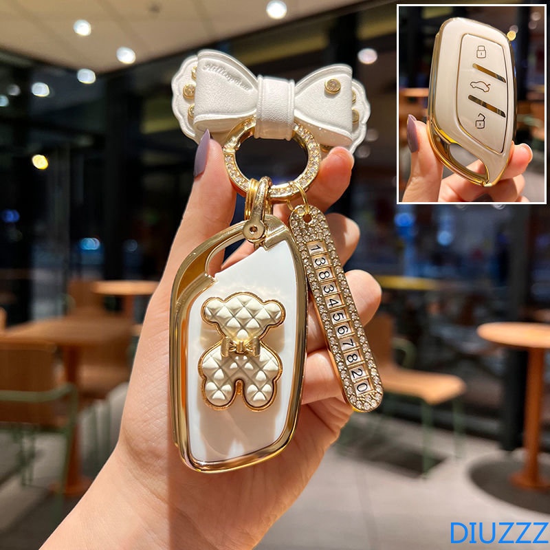 เคสกุญแจรีโมทรถยนต์ TPU อุปกรณ์เสริม สําหรับ Roewe I5 RX3 RX5 2017 2019 MG MG3 MG7 ZS GT GS 350 ...