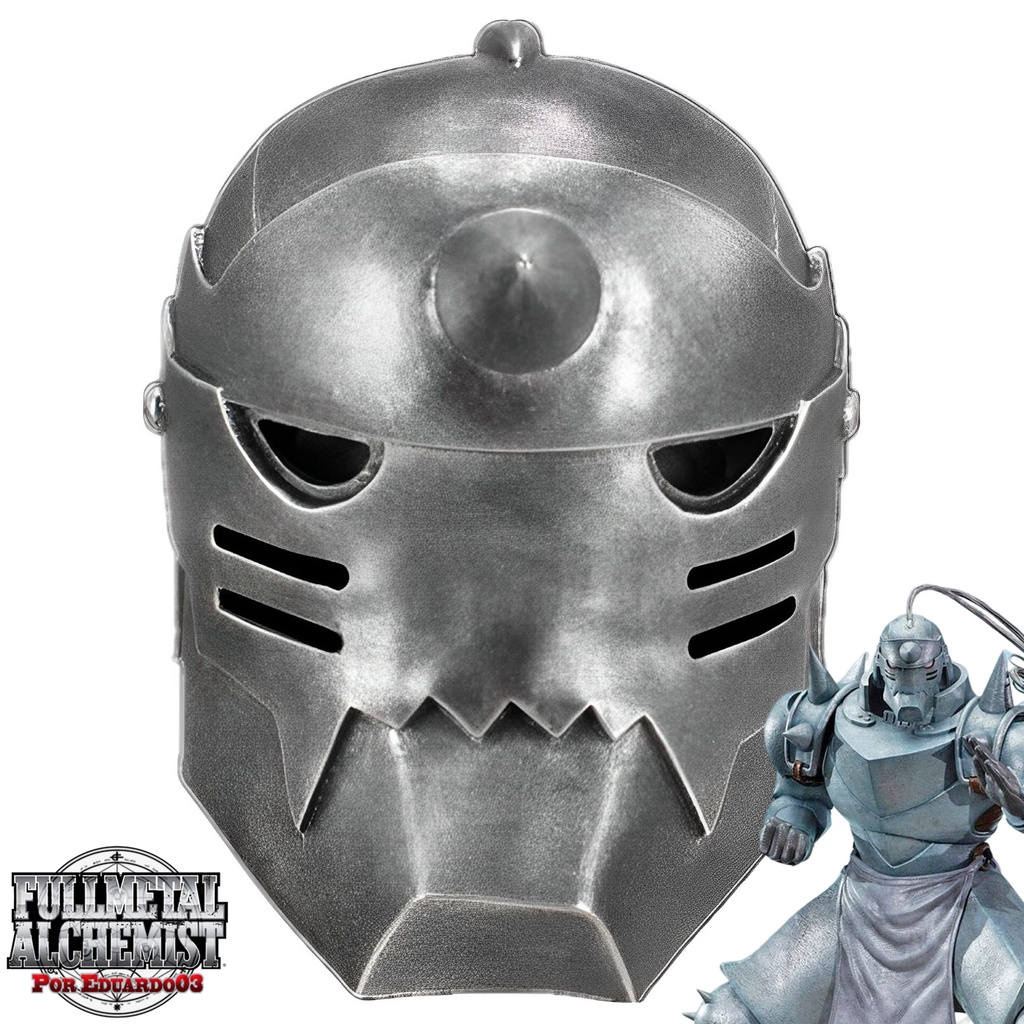 หน้ากาก Fullmetal Alchemist แขนกล คนแปรธาตุ Alphonse Elric อัลฟอนส์เซร์ ...