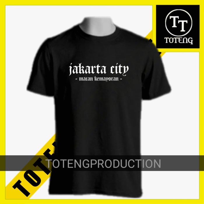เสื้อยืดแขนสั้น พิมพ์ลาย baju kaos DISTRO THE JAK THEJak mania CITY ...