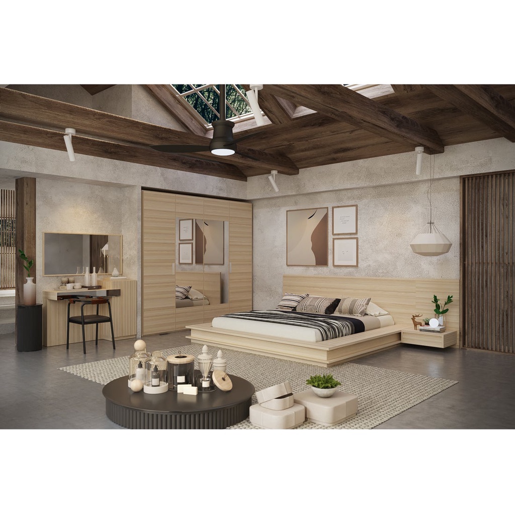 SB Design Square ชุดห้องนอน รุ่น Zen สีไม้อ่อน แบรนด์ SB FURNITURE ...