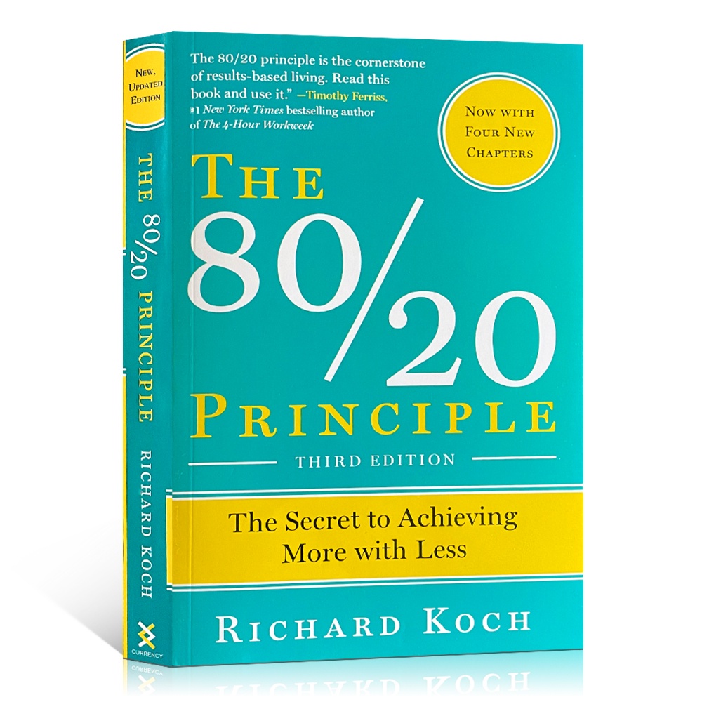the 80/20 Principle The Secret To Achieving More with Less By Richard ...
