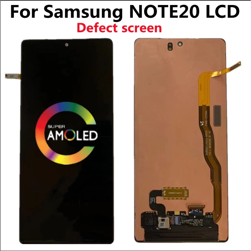 AMOLED สําหรับ Samsung Note 20 LCD สําหรับ Samsung Galaxy Note20 จอแสดง ...